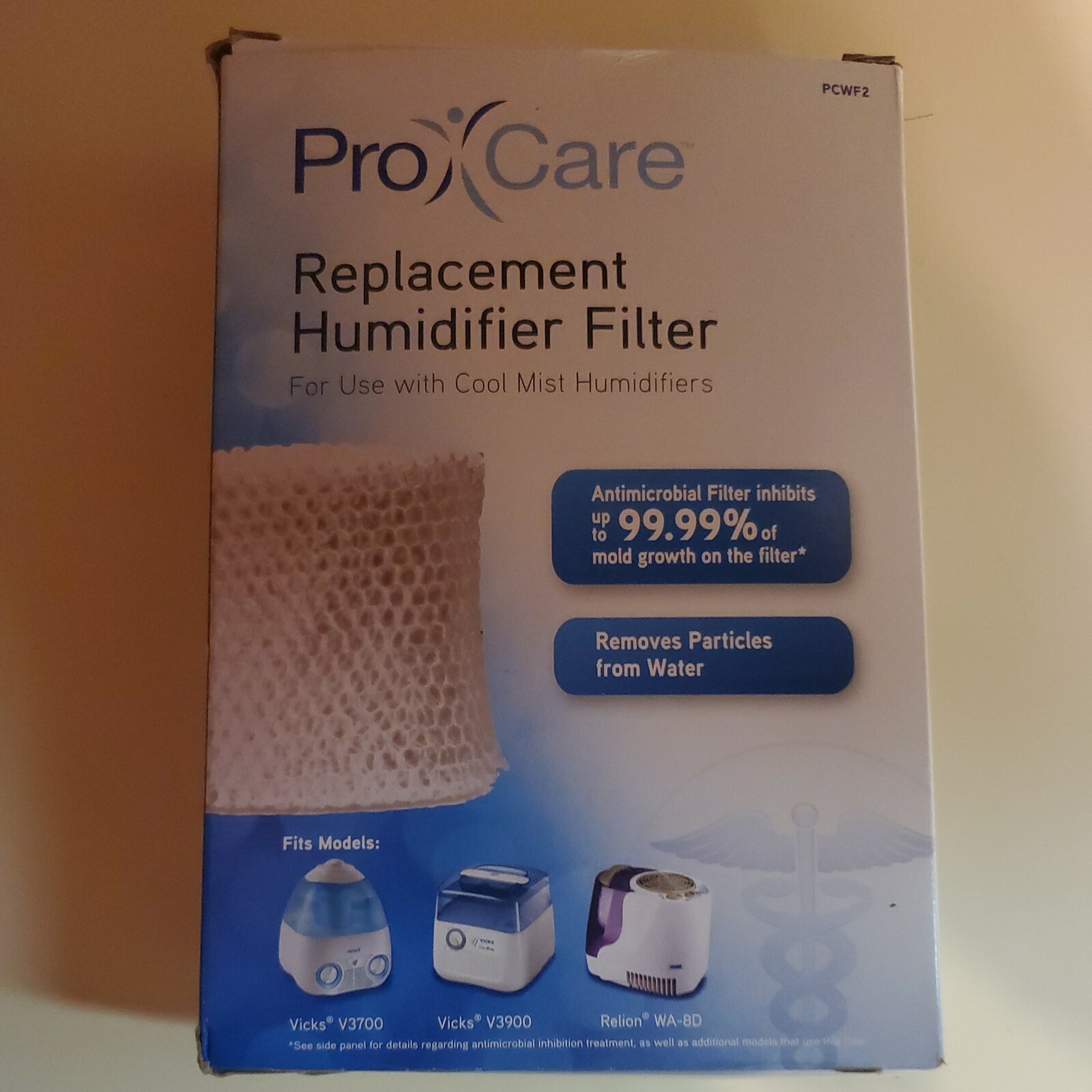 Procare Humidifier Filter for Use with Cool Mist - 3 pack (PCWF2-24 ...