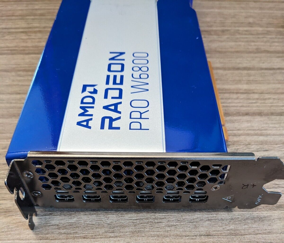 AMD Radeon PRO W6800 32GB GDDR6 *Engineering Sample* *Micron VRAM* GPU ...