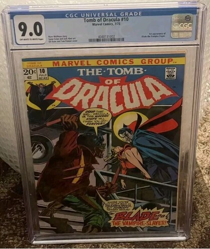 Tomb Of Dracula #10 (1973) CGC 9.0 1st Appearance of Blade | eBay