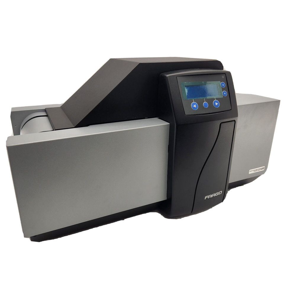 FARGO HDP 600 ID Card Printer with Encoder and Lamination | eBay