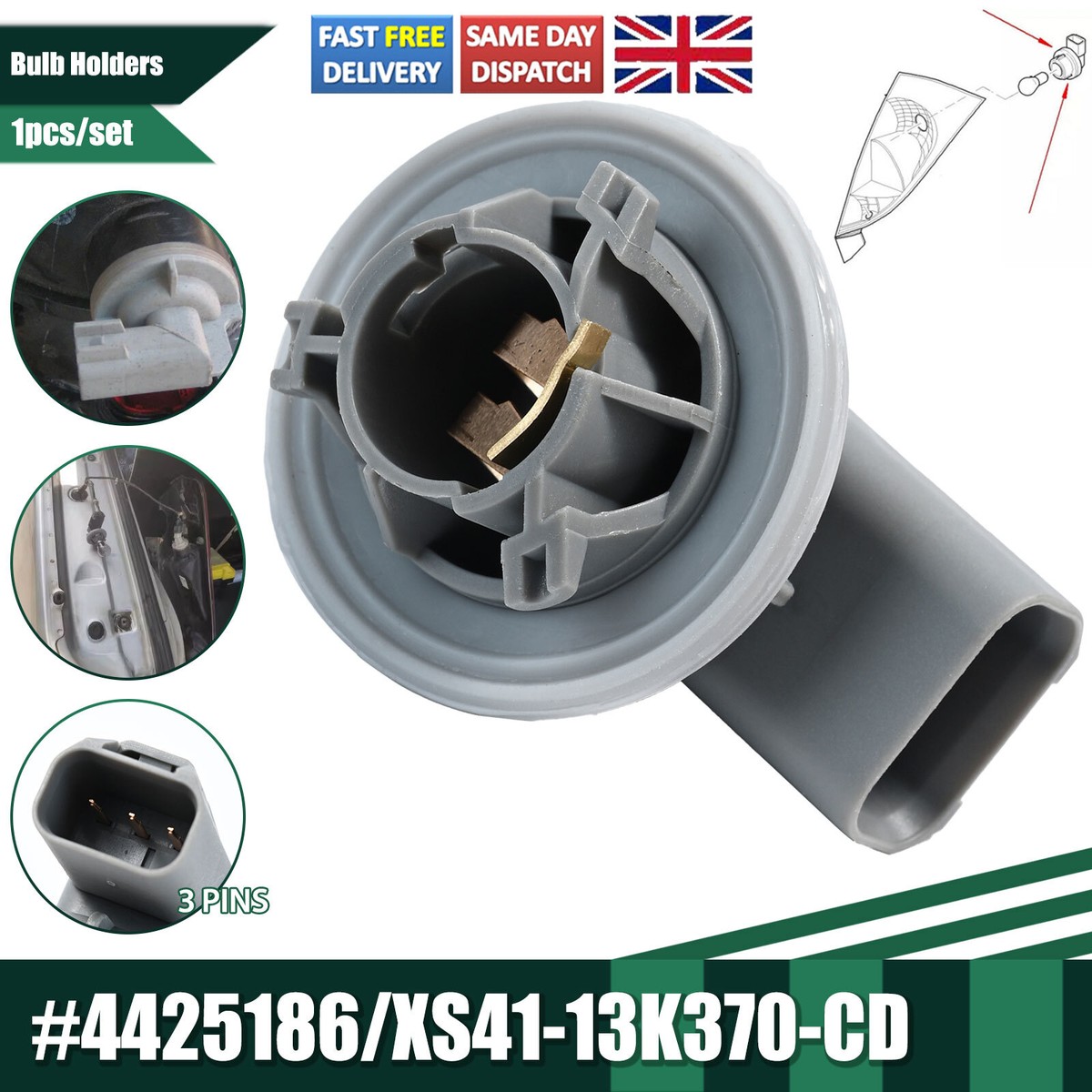 Brake Light Bulb Socket BMW E39 Third Brake Light Socket And Bulb