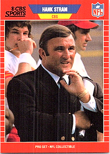 1989 Pro Set Football Announcer #20 Hank Stram | eBay