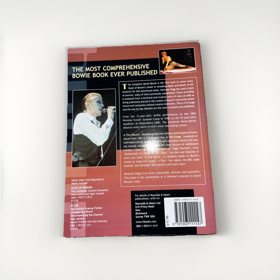 “The Complete David Bowie by Nicholas Pegg – Definitive Guide ...