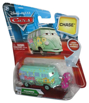 Disney Cars Lenticular Eyes Change Fillmore w/ Organic Gas Cans Toy Car ...