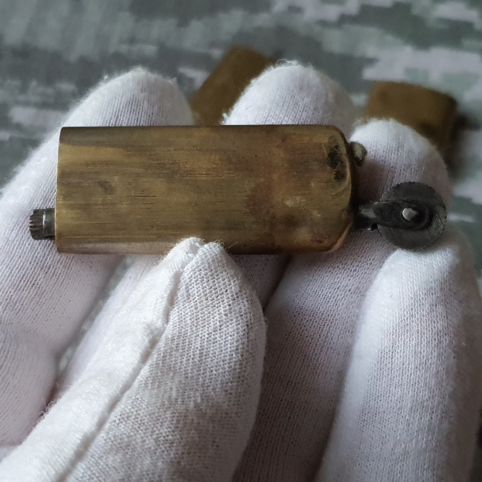 ⭐Antique German WWI Lighter, Brass, Flat Oval, Miniature, 1912 | eBay