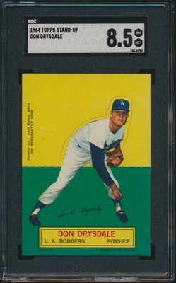 1964 TOPPS STAND-UP BASEBALL DON DRYSDALE SGC 8.5 NM-MT+ HOF DODGERS | eBay