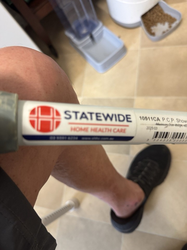 Statewide 10511CA PCP Shower Stool -Aluminium | eBay Australia