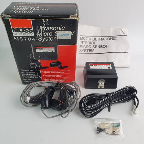 Moss Security MS704 Ultrasonic Interior Micro-Sensor System for Car ...