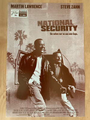 Nfp 11043 ~ National Security ~ Martin Lawrence, Steve Zahn | eBay