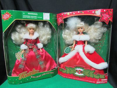 JPI Kaitlin Special Limited Edition Holiday Dolls Vintage 1995 and 1996 ...
