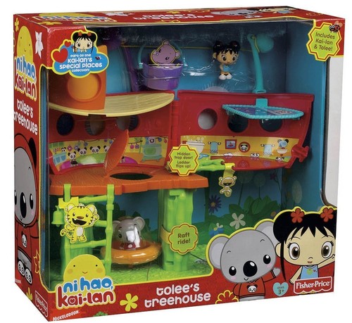 Ni Hao Kai-lan Tolee's Treehouse Playset ~ Includes 2 Figures ~ Free US ...
