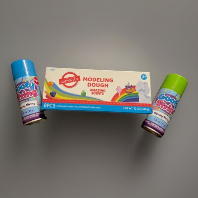 8pcs Curiosity Modeling Dough & 2 Goofy String | eBay