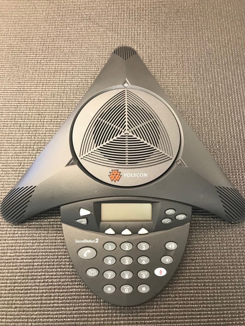 Polycom SoundStation 2 Conference Phone With Wall Module for sale ...