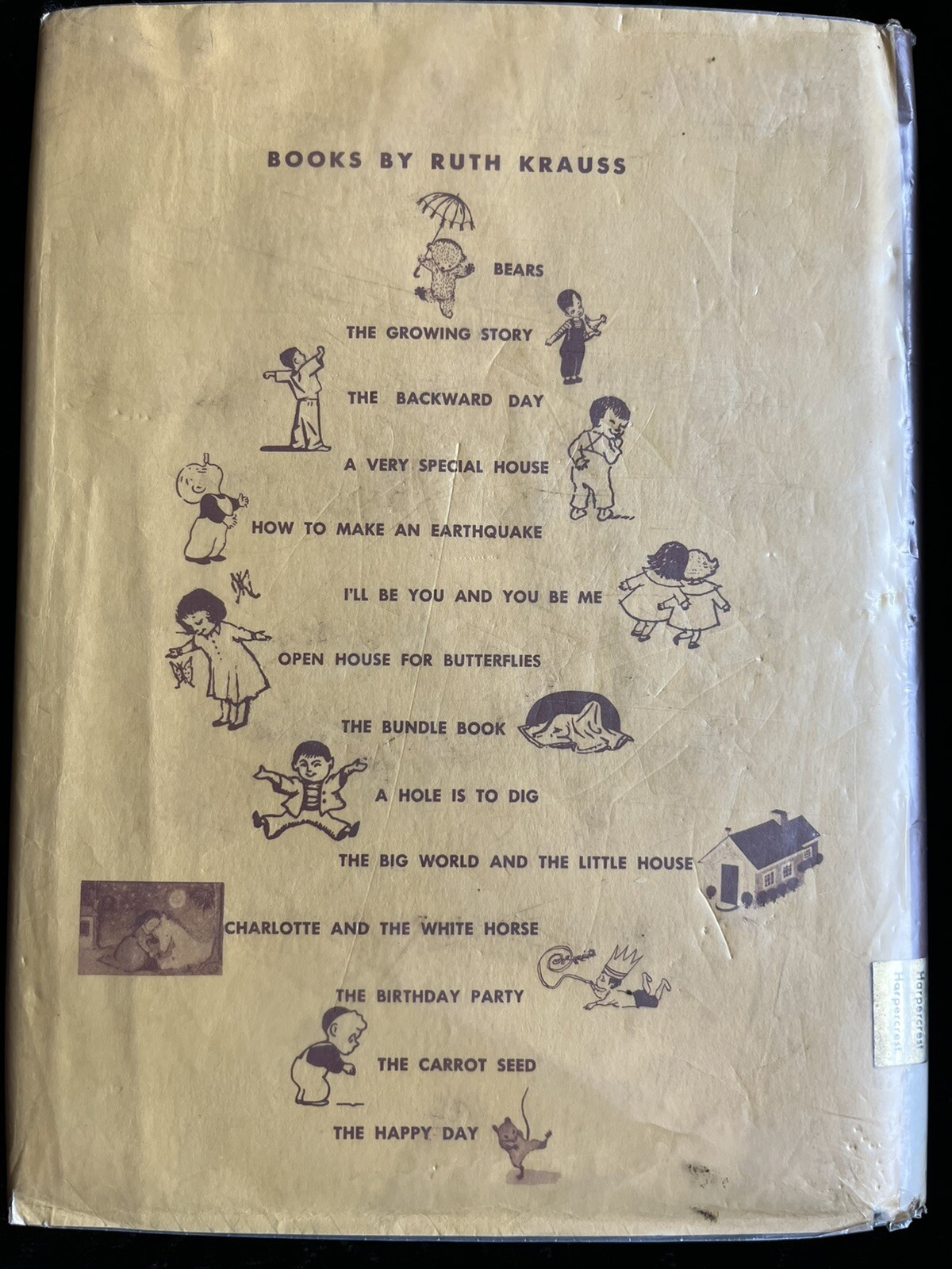 1st Ed 1945 ‘THE CARROT SEED’ by Ruth Krauss Illus- Crockett Johnson ...