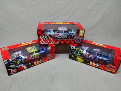 Vintage NASCAR #6 Mark Martin 3-Car Special Valvoline 1998-1999 Ford ...