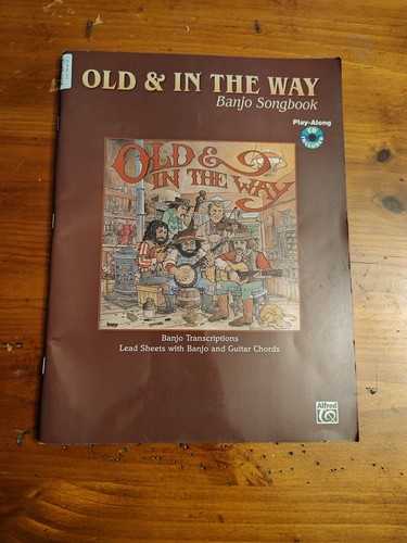 Jerry Garcia -- Old and in the Way Banjo Songbook 2005 with Sealed CD ...