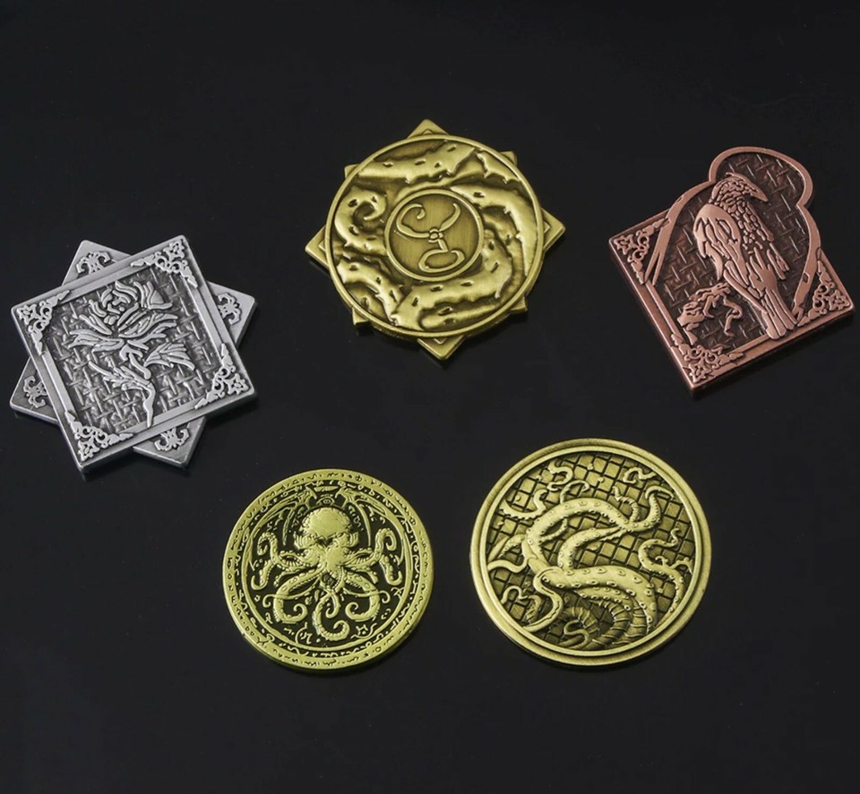 Fantasy Coin | Cthulhu Lovecraft Mythos Necronomicon Horror Demon | Set ...