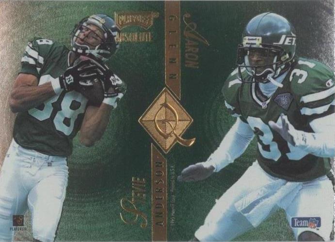 1995 Playoff Absolute Aaron Glenn Johnny Johnson Ronald Moore #Q33 | eBay