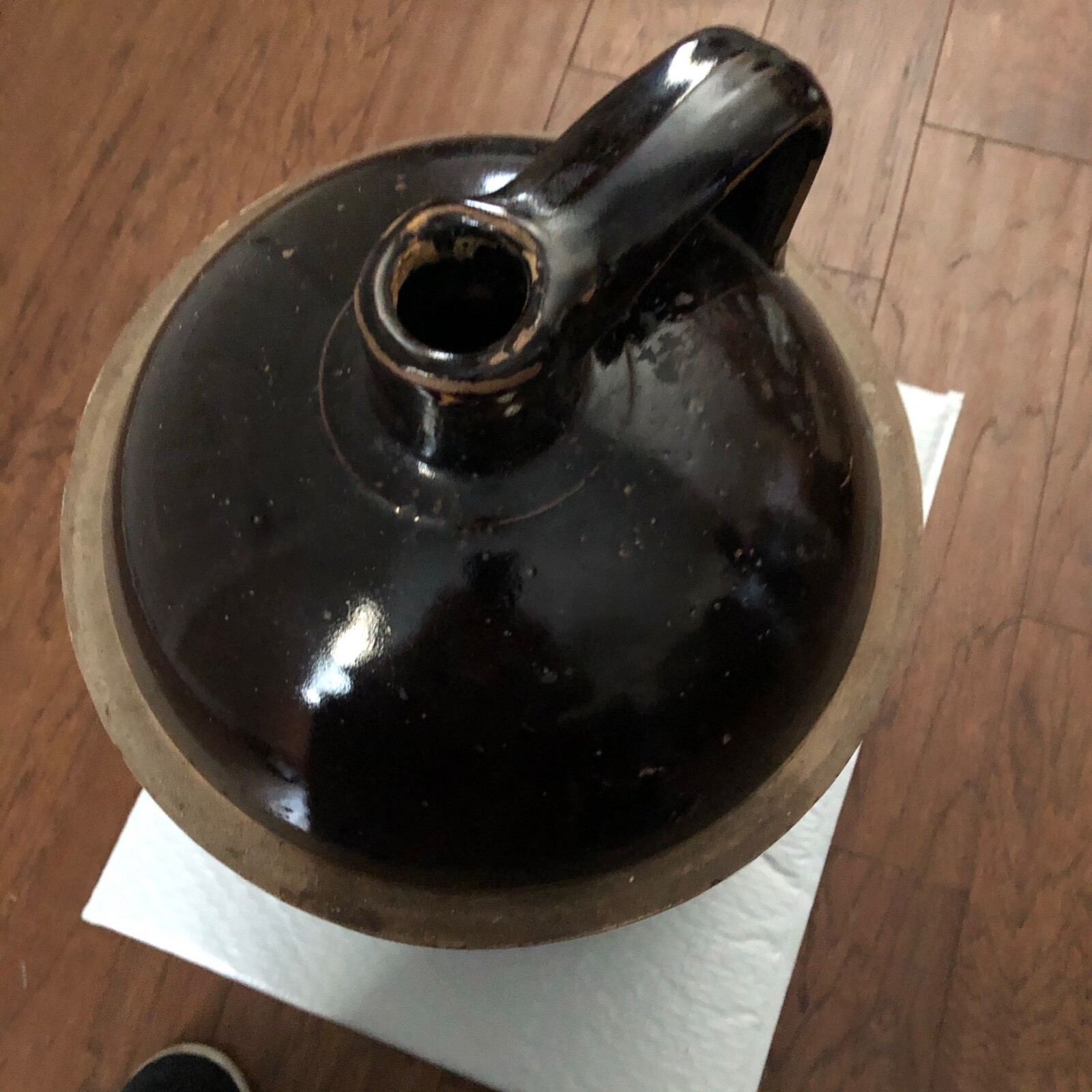 Antique 5 Gallon Love Field Potteries Dallas Jug Crock Whiskey ...