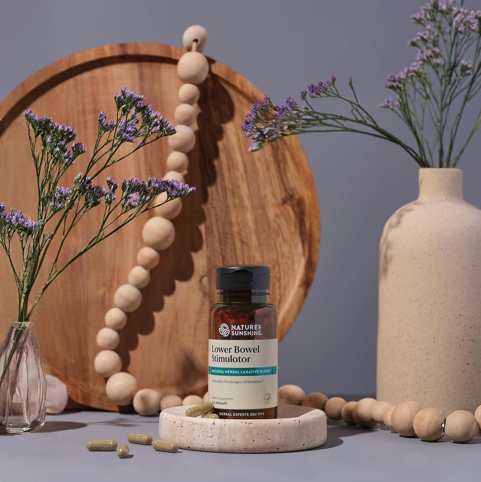 Nature's Sunshine Lower Bowel Stimulator - Helps Relieve Constipation ...