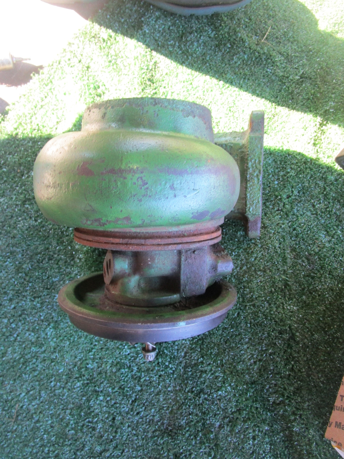 john deere 8650 5820 8640 8630 6-619 6619 oem turbo exhaust housing | eBay