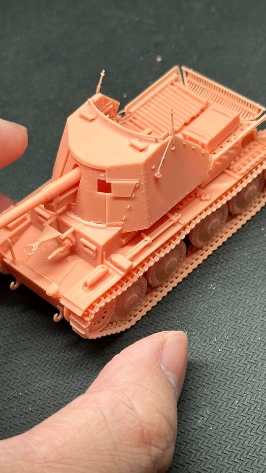3D Printed 1/72/87/144 WWII German Weasel Tank Destroyer Unpainted ...