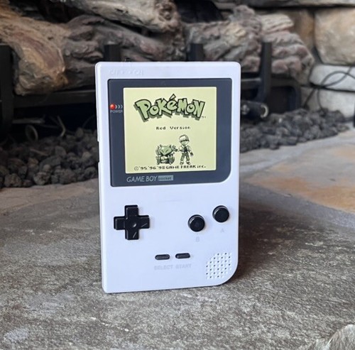 Nintendo Gameboy Pocket White, IPS Mod FunnyPlaying Shell & Screen | eBay
