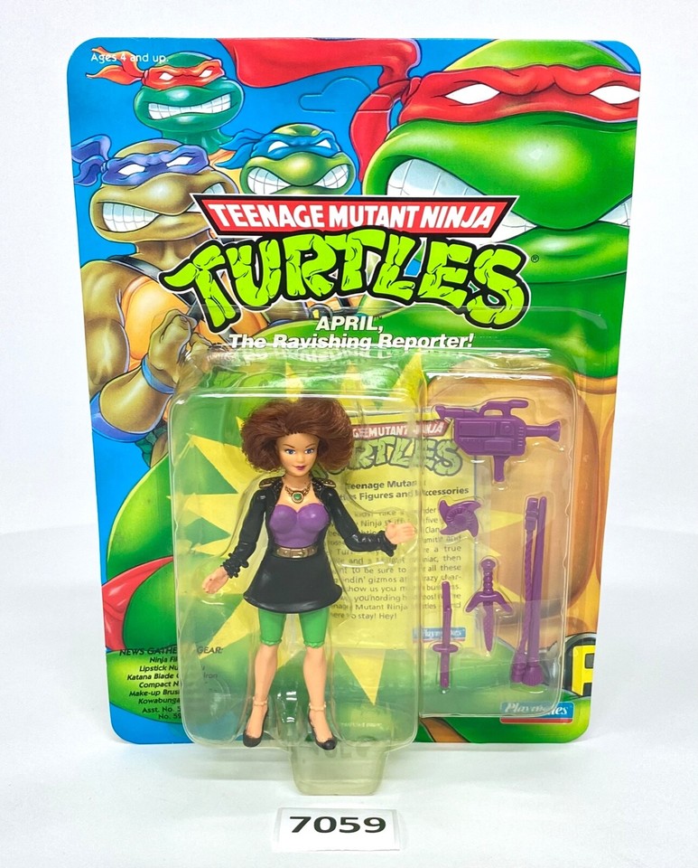 Vintage TMNT Teenage Mutant Ninja Turtles April The Ravishing Reporter ...