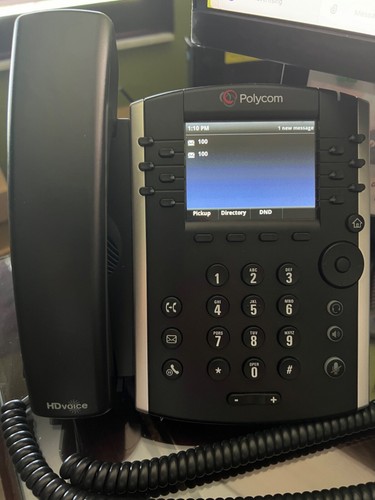 Polycom VVX 401 Corded 12 Line PoE IP Phone VOIP (2200-48400-025) 34722767781 | eBay