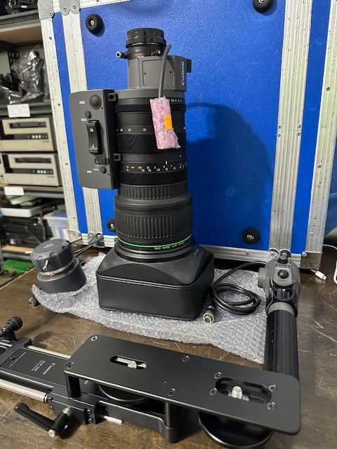 Canon J33ax11B IASD Broadcast Lens | 33x Zoom | B4 Mount | FULL SERVO ...