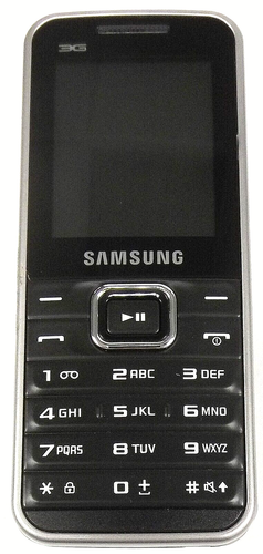 Samsung GT-E3210 - Black ( Unlocked ) Very Rare International Cellular ...