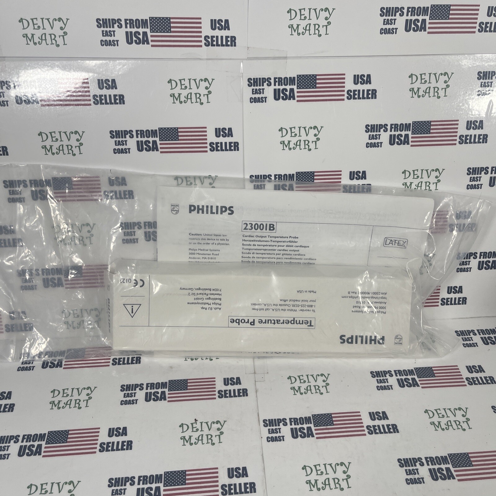 Two Philips 23001B Cardiac Output Temperature Probe for sale online | eBay