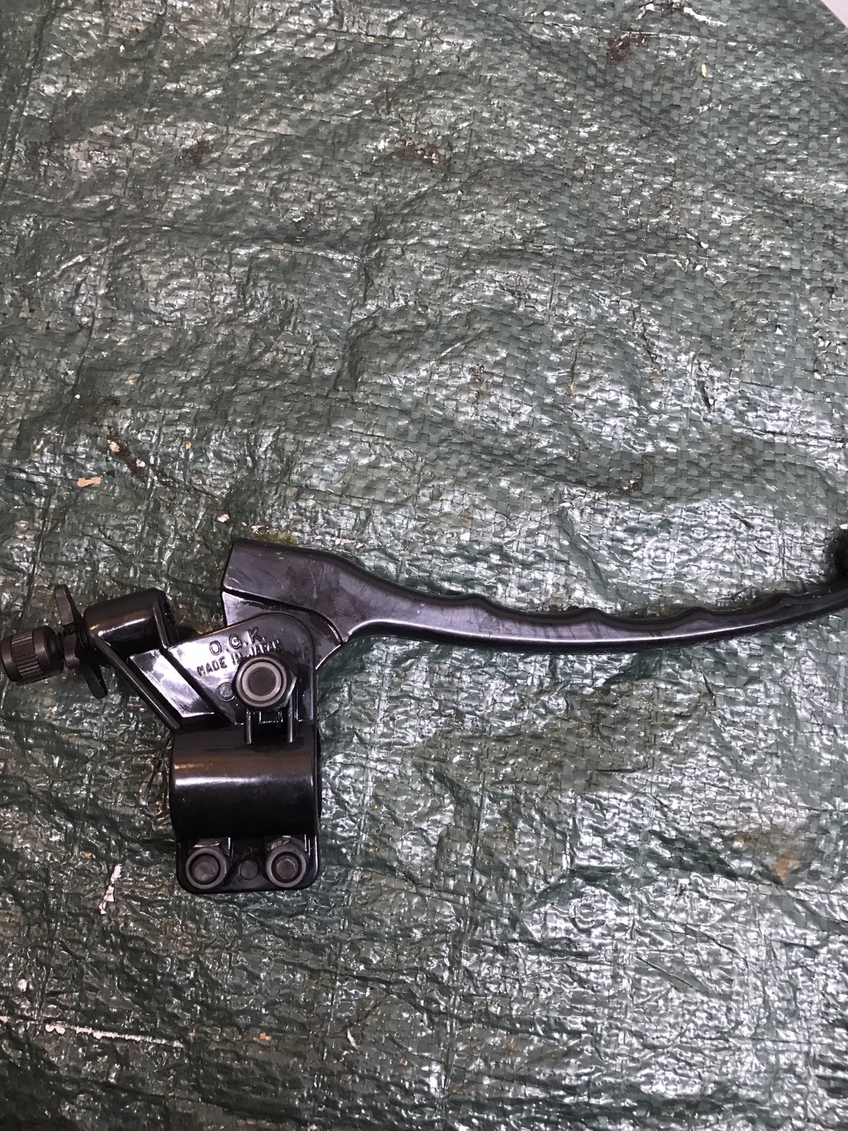 Vintage Universal Brake Lever Assembly With Perch Honda Triumph Yamaha ...