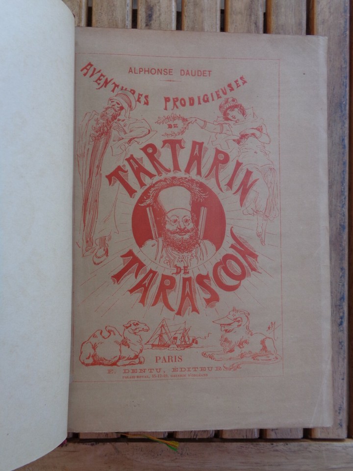 Alphonse Daudet: Adventures Prodigious Of Tartarin Binding Of Ch ...