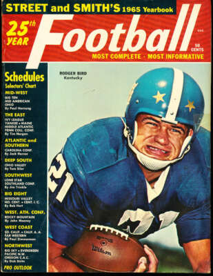 1965 Street & Smith College Football Yearbook Rodger Bird Kentucky | eBay