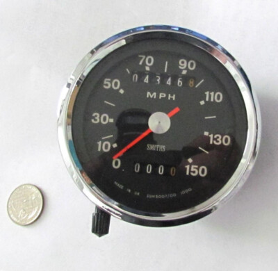 BSA Triumph Genuine Smiths Speedometer SSM-5007/0A 1000 Used WORKS ...