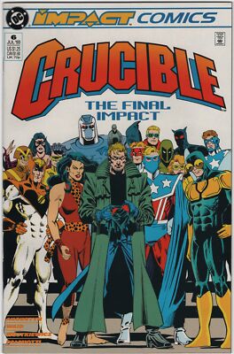 Crucible Comic Book #6 DC Comics/Impact 1993 NICE COPY E NEW UNREAD | eBay