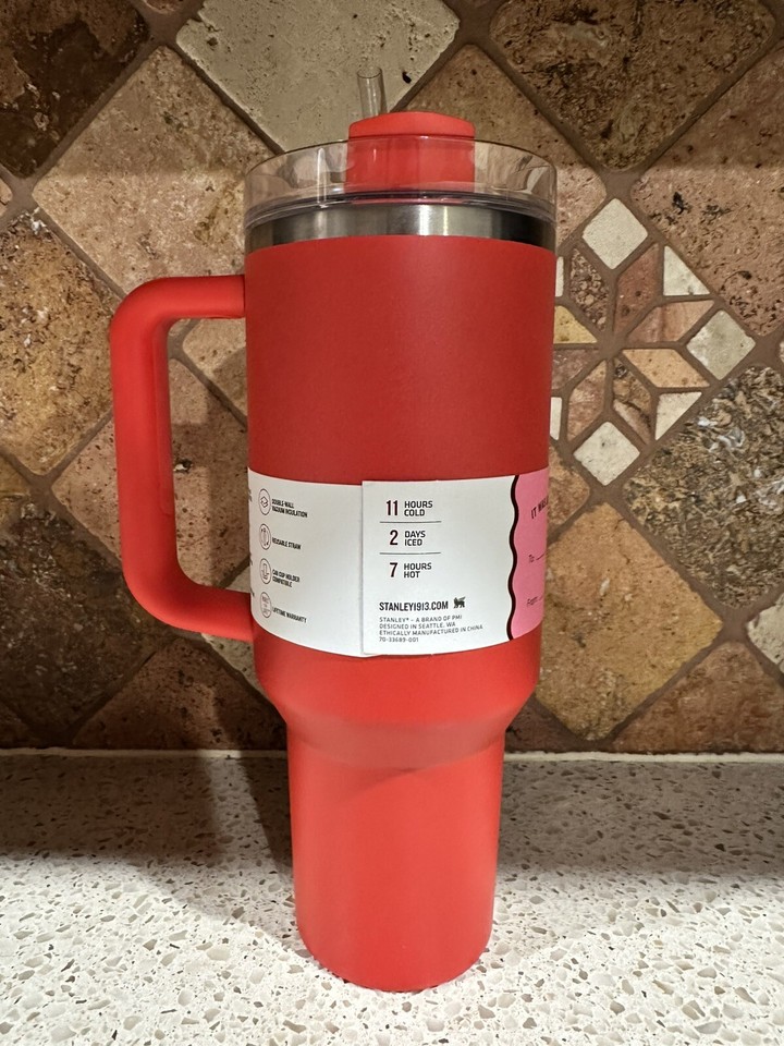 Heart Cup Stanley | Dining | New Stanley Valentines Day Special Edition ...