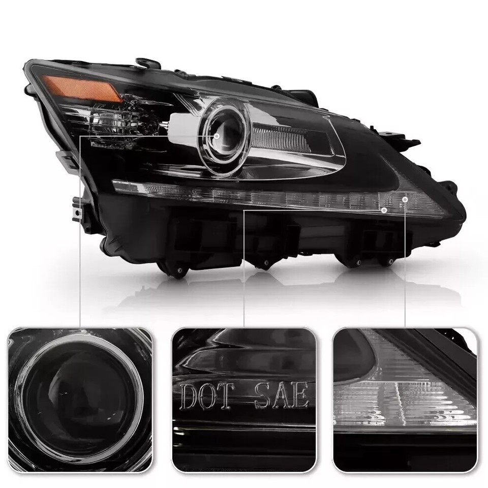 Headlight - RH For 2013-2015 Lexus GS350 GS450h HID w/o AFS LED DRL ...