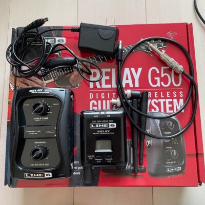 Line 6 Relay G50 Digital Guitar Wireless System TBP12 Bodypack ...