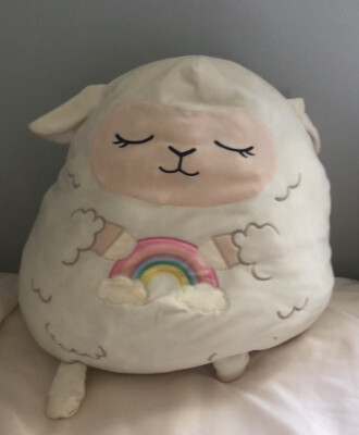 Squishmallows Squishmallow Blossom Lamb Sheep Justice Rare 16 " Plush ...