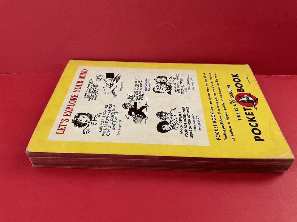 LET'S EXPLORE YOUR MIND - ALBERT EDWARD WIGGAM - POCKET BOOKS VINTAGE ...