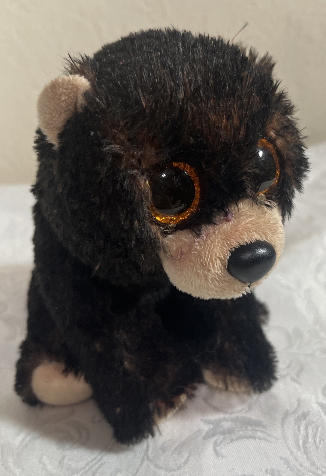 TY VelveTY 6" KODI Alaskan Kodiak Black Bear Plush Stuffed Animal Toy ...