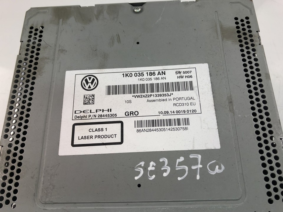 VW GOLF VI 5K1 Musik-Player ohne GPS 1K0035186AN 17354040 | eBay