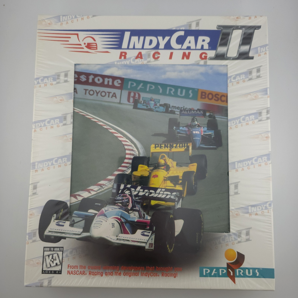 IndyCar Racing II, 1995, Big Box, New & Sealed 718650000010| eBay