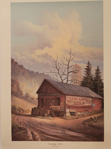Appalachian Art By Russell May. Brings back memories. COUNTRY STORE. | eBay