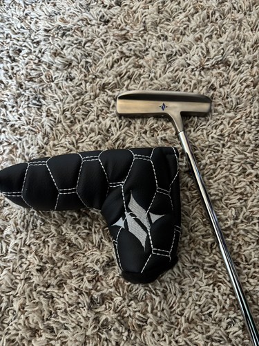 National Custom Works Putter Damascus Face 34 Inches With Headcover | eBay