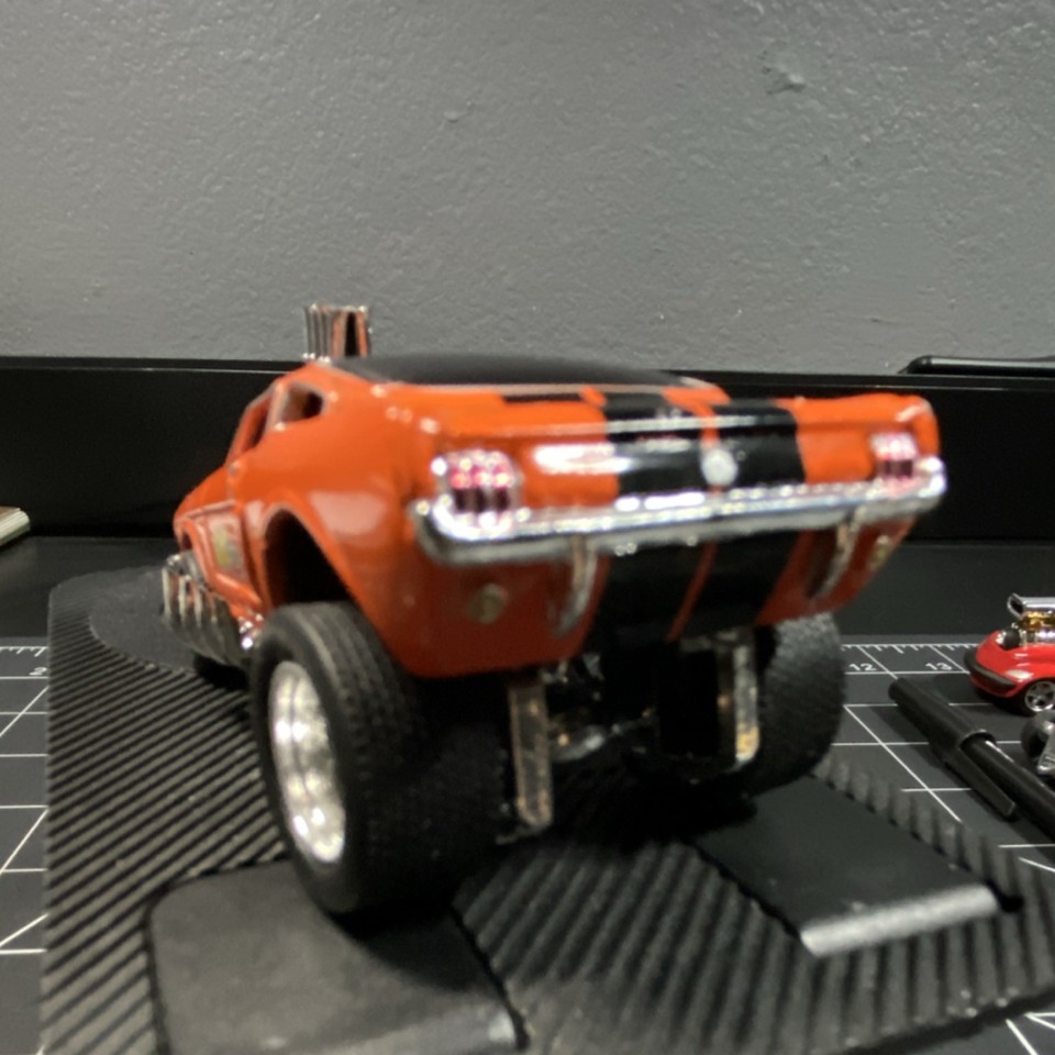 Muscle Machines 2001 CARtoons 1/64 '66 Mustang Orange - Mint | eBay