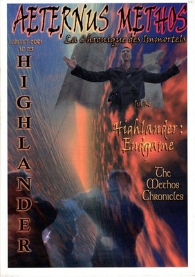 Peter Wingfield Highlander Fanzine "Aeternus Methos #23" French ...
