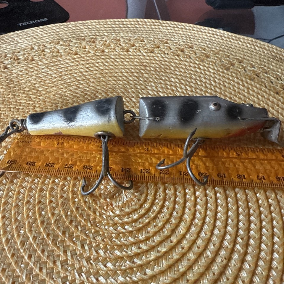 Vintage Creek Chub coach Dog #17 Jointed Pikie Lure CCBC tack eye | eBay